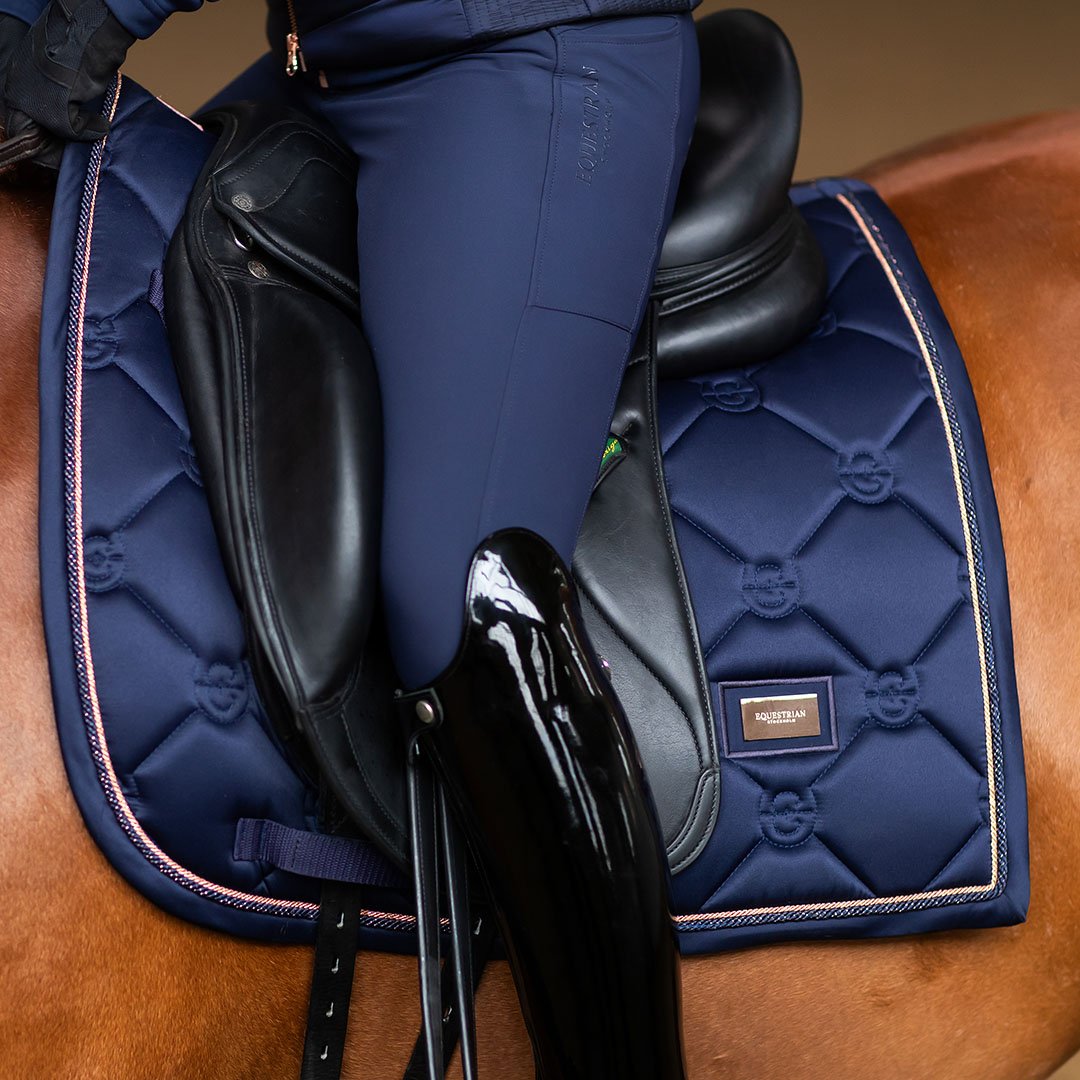 Blue Saddle Pads | Equestrian Stockholm