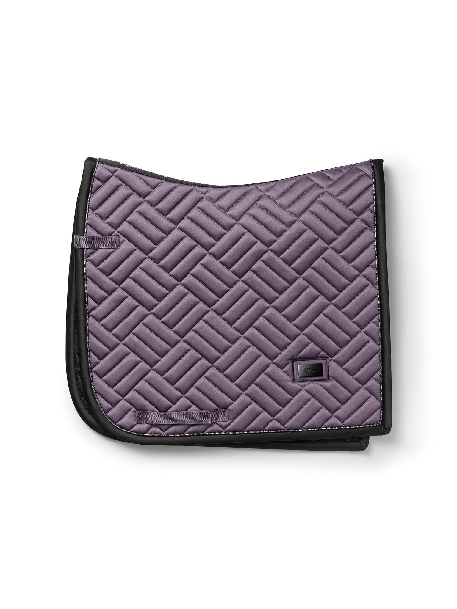 Dressage Saddle Pad Modern Dark Violet | Equestrian Stockholm