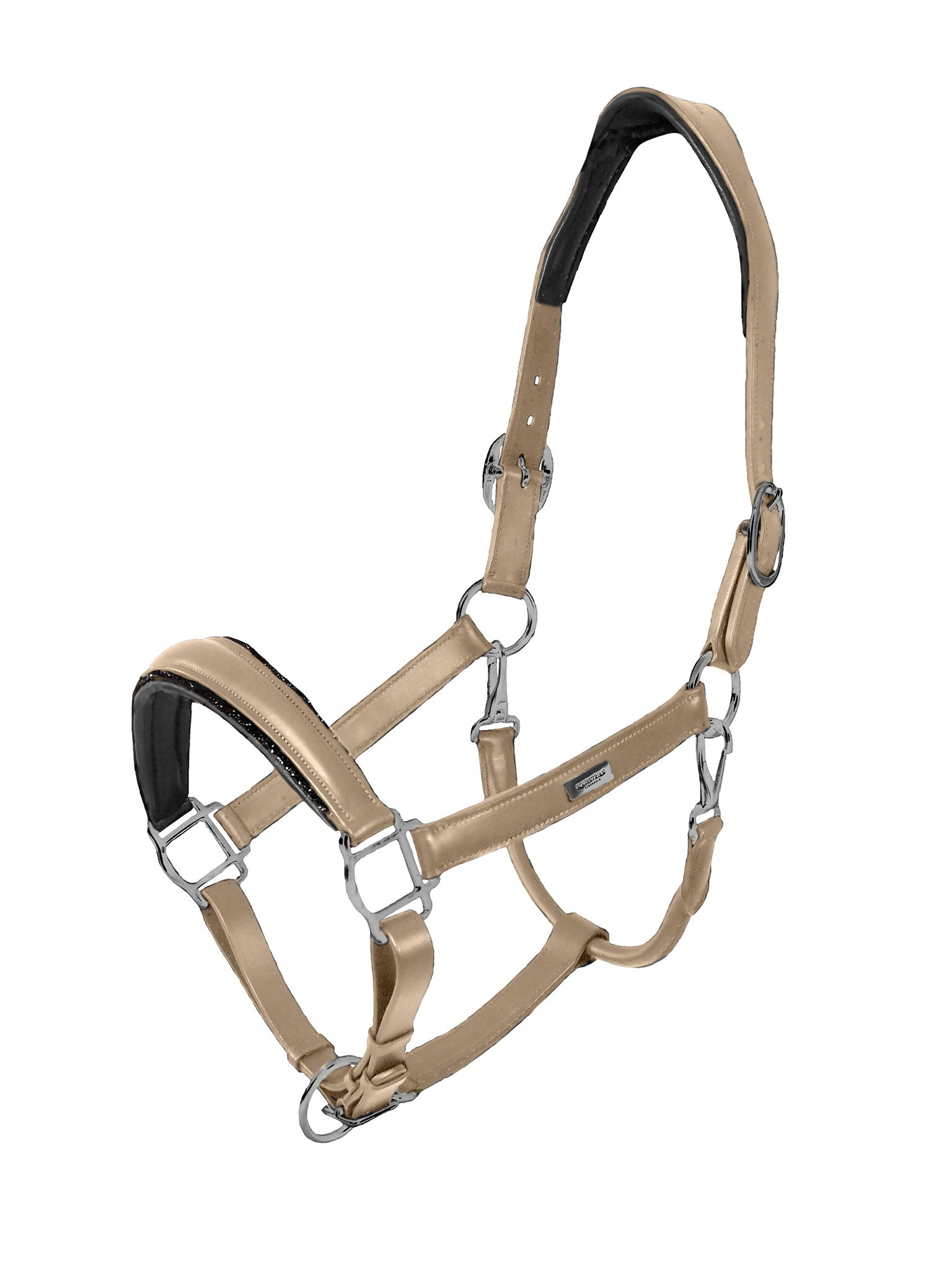 Anatomic Glimmer Leather Halter Sand – Equestrian Stockholm