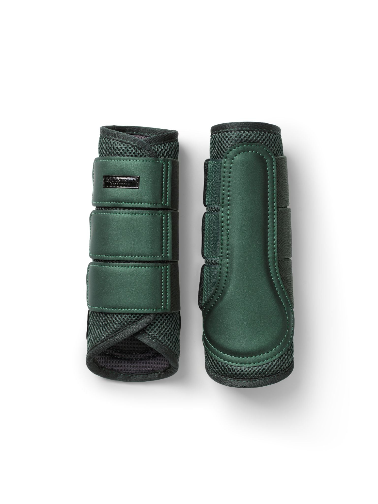 Mesh Brushing Boots Sycamore Green | Equestrian Stockholm