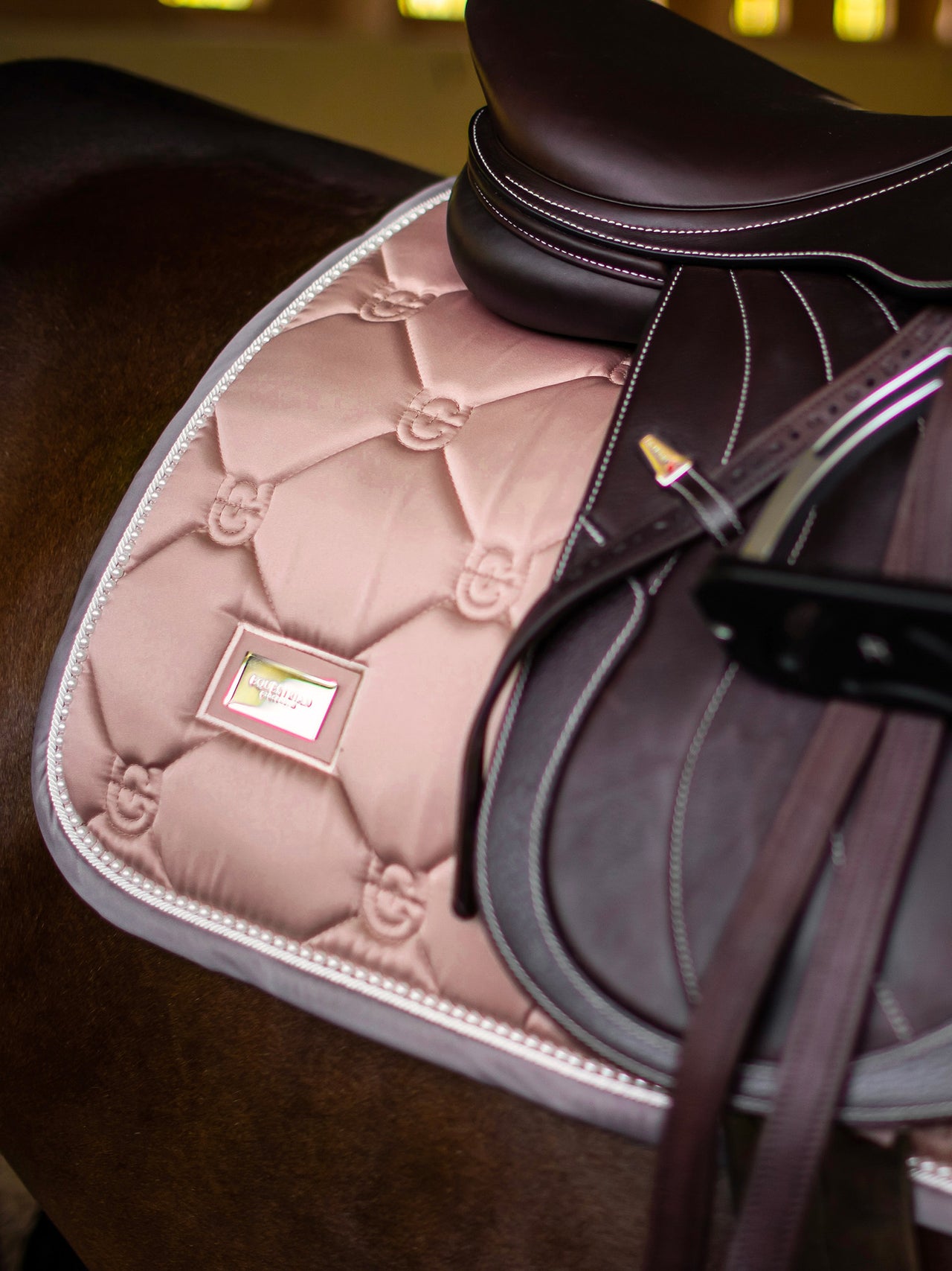 Ear Bonnet Pink – Equestrian Stockholm