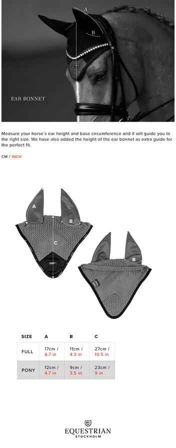 Ear Bonnet Golden Brown – Equestrian Stockholm