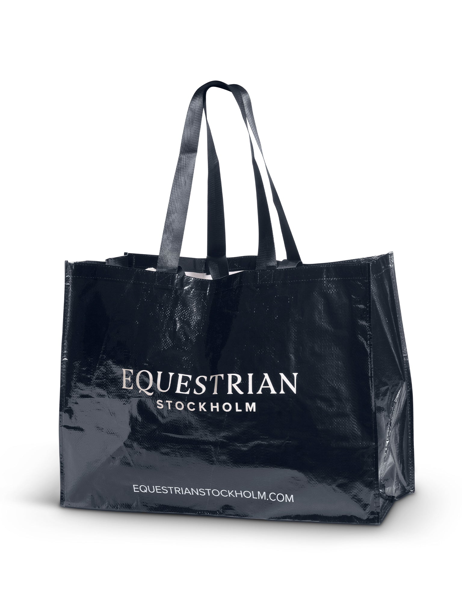 Woven Stable Bag Navy | Equestrian Stockholm